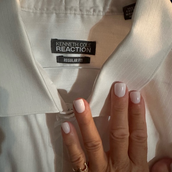 Shirts | Mens Kennth Cole White Button Down | Poshmark